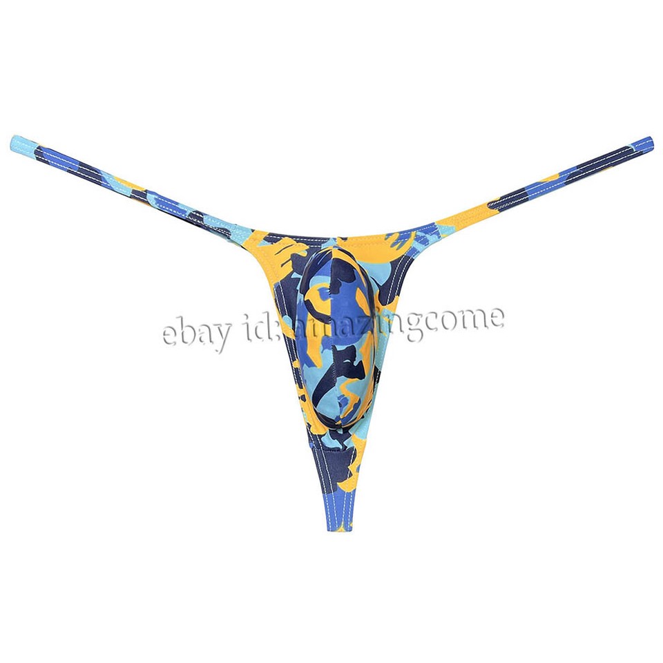 Lot of Men's G-stirng Micro Thong Diamond Back Underwear Contour Pouch ...