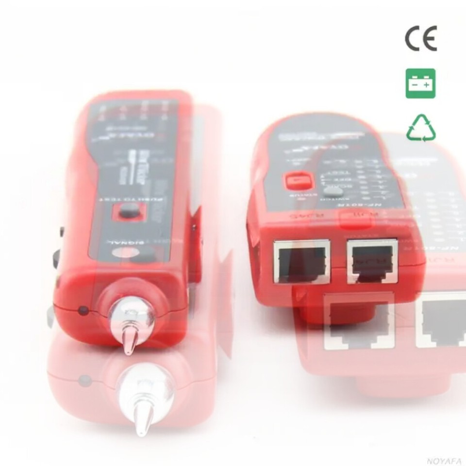 Network Ethernet Cable Tracer Lan Tester RJ11 RJ45 CAT5CAT6 Wire ...