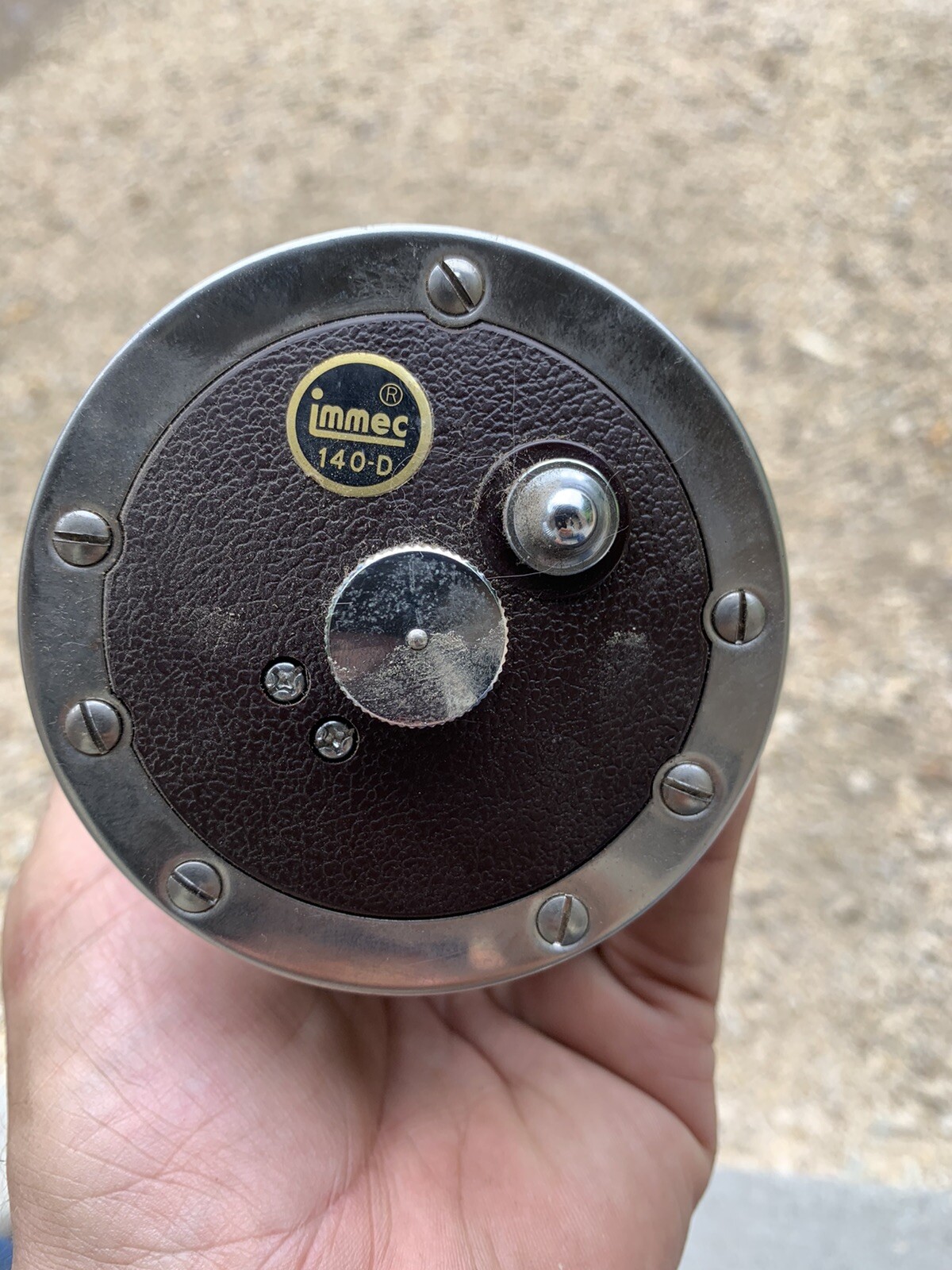 Vintage Immec 140-D Fishing Reel | eBay