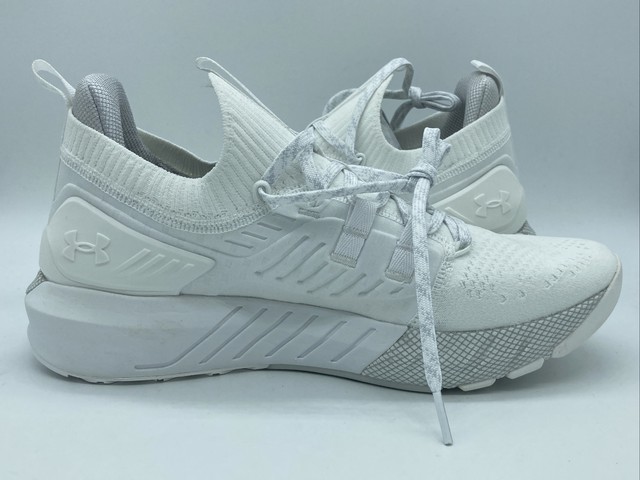 Size 9 - Under Armour Project Rock 3 White Halo Gray 2021 - 3023004-110 ...