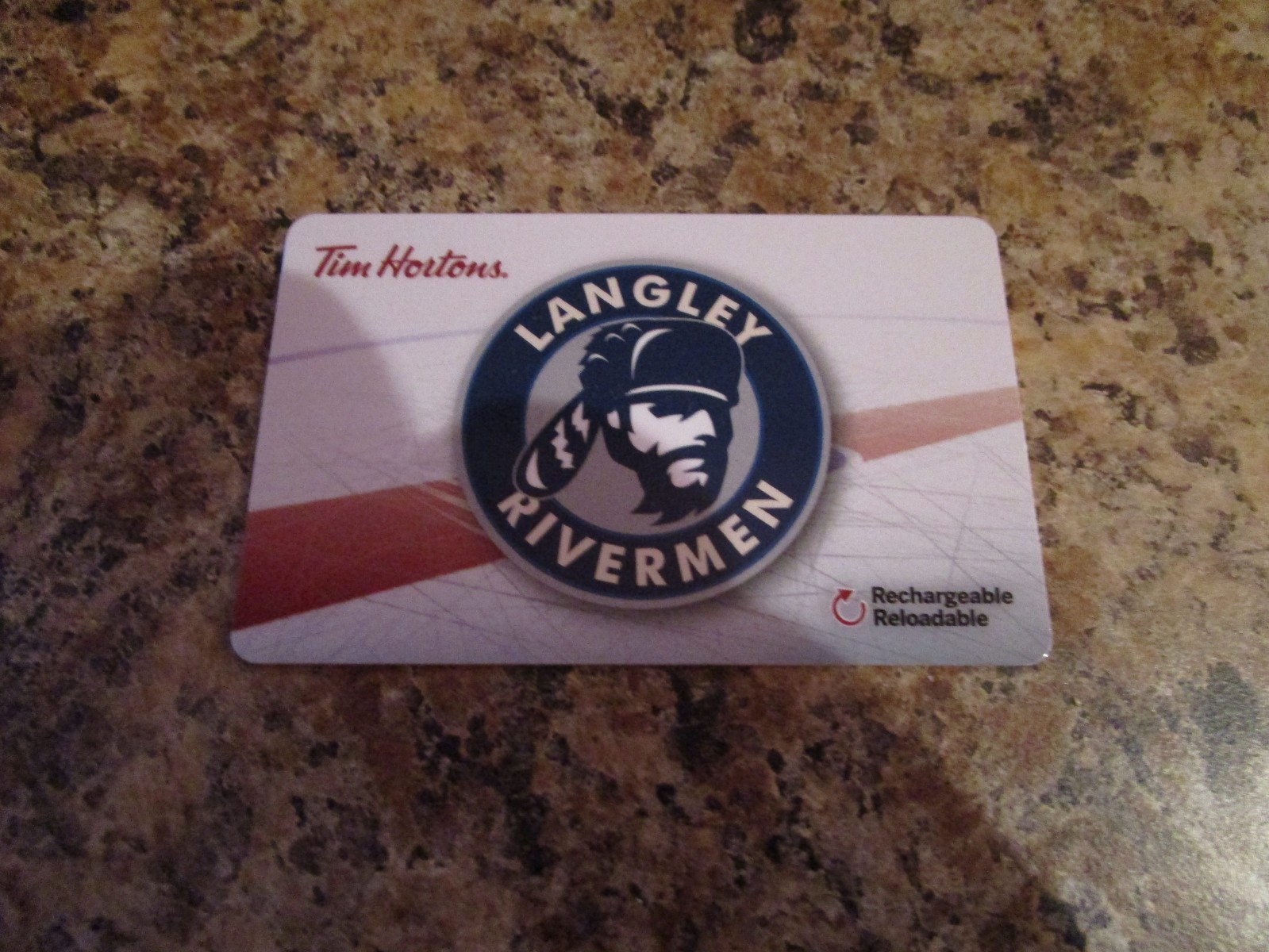 LANGLEY RIVERMEN TIM HORTONS TIM CARD ZERO DOLLARS RELOADABLE | eBay