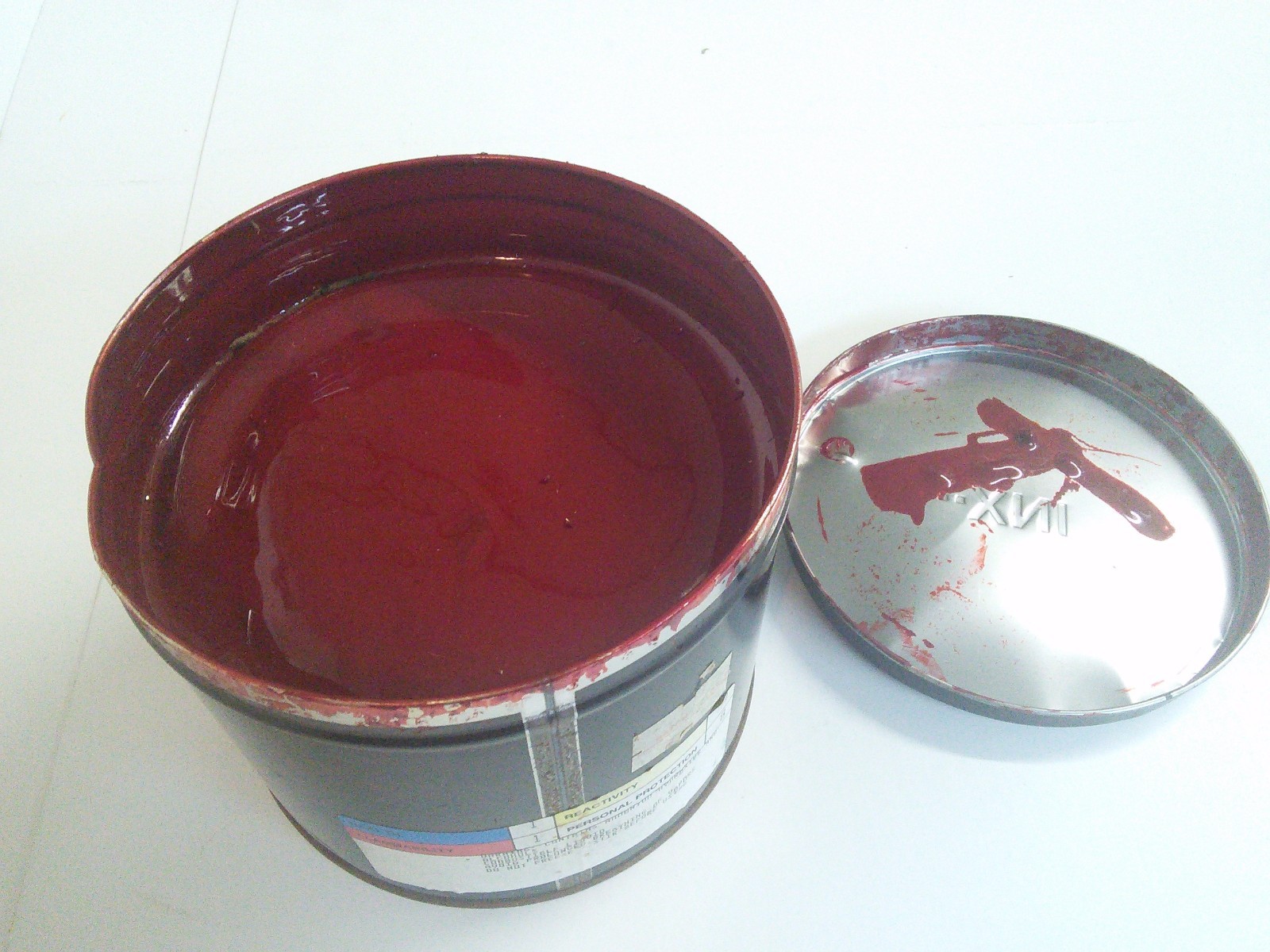 INX Oil-Based Printing Ink: 4 lb.: Lazer Elan Red | eBay