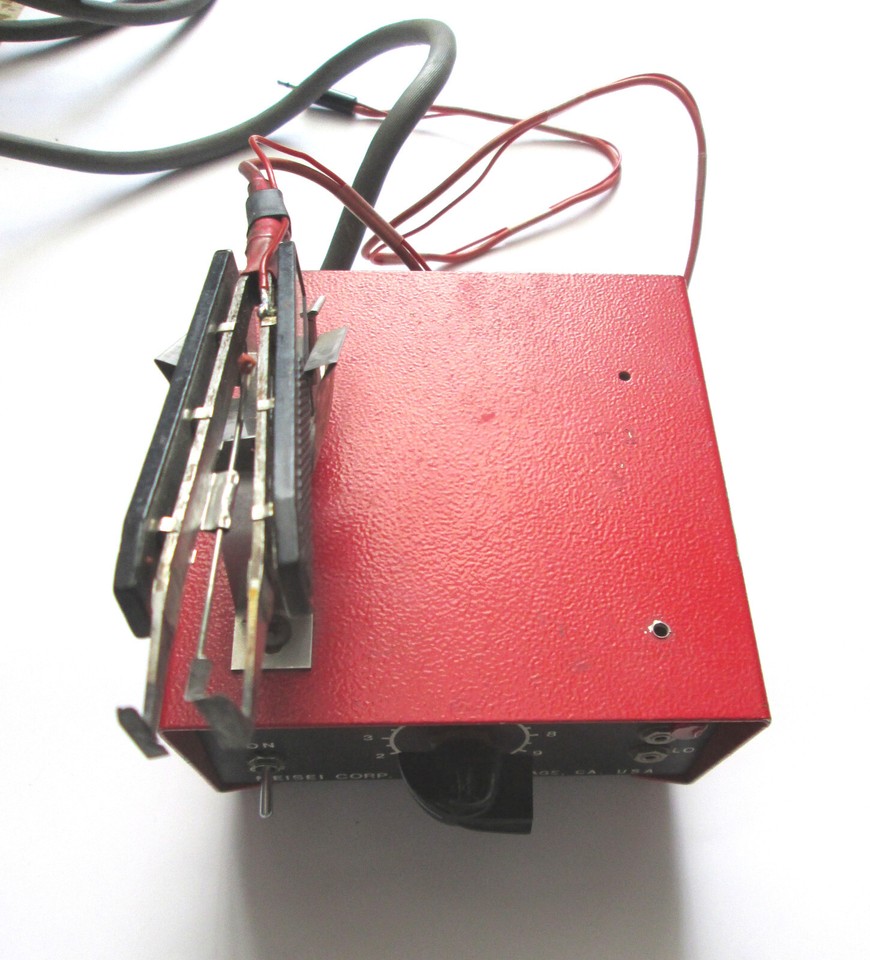 MEISEI HOTWEEZERS 4B & M-10 220V PSU THERMAL WIRE STRIPPER *Seller ...