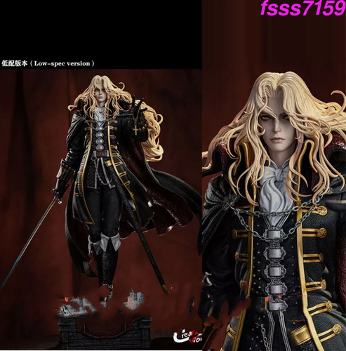 Creation Studio Castlevania Alucard Statue Pre-order PU Painted 1/4 ...