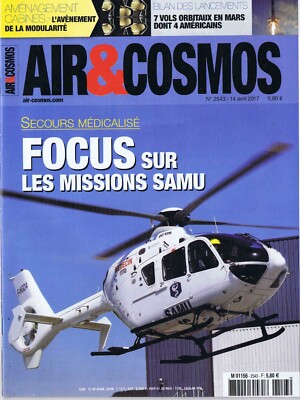 Air & Cosmos 2543 14/4/2017 SAMU Secours médicalisé Urgences ...