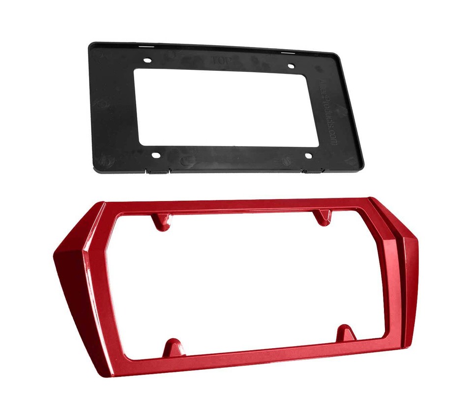2014-2019 Chevy Corvette C7 Rear License Plate Frame Bezel - GKZ Torch ...