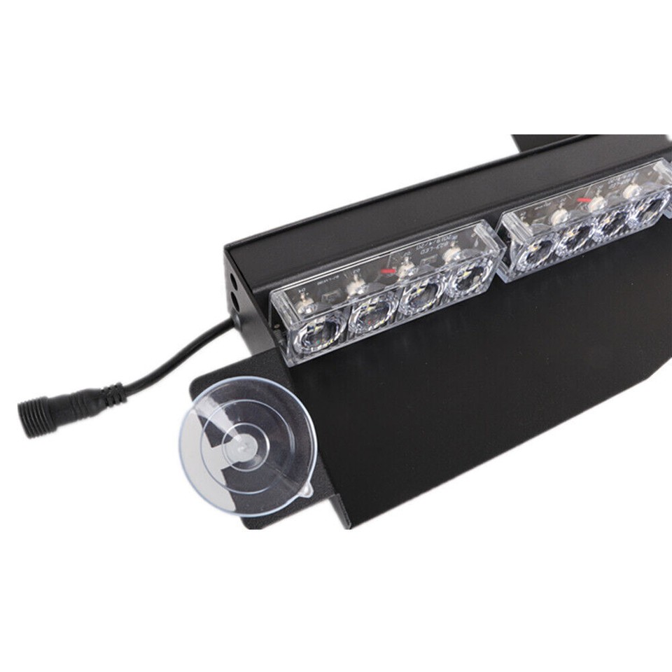 2IN1 LED Sun Visor Light Bar Emergency Strobe Light Bar Warning Traffic ...
