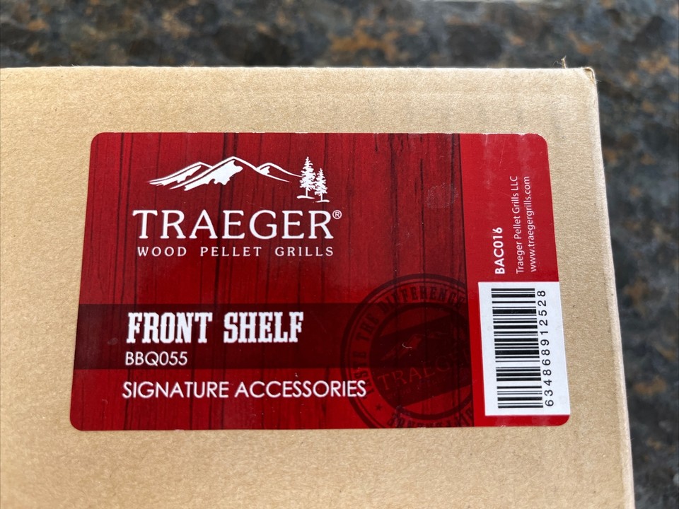 Traeger Wood Pellet Grills - Front Shelf For BBQ055 - Item # BAC016 ...