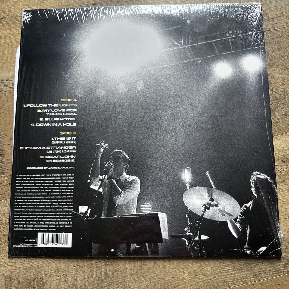 Ryan Adams Vinyl Follow the Lights The Cardinals LP Lost Highway In ...