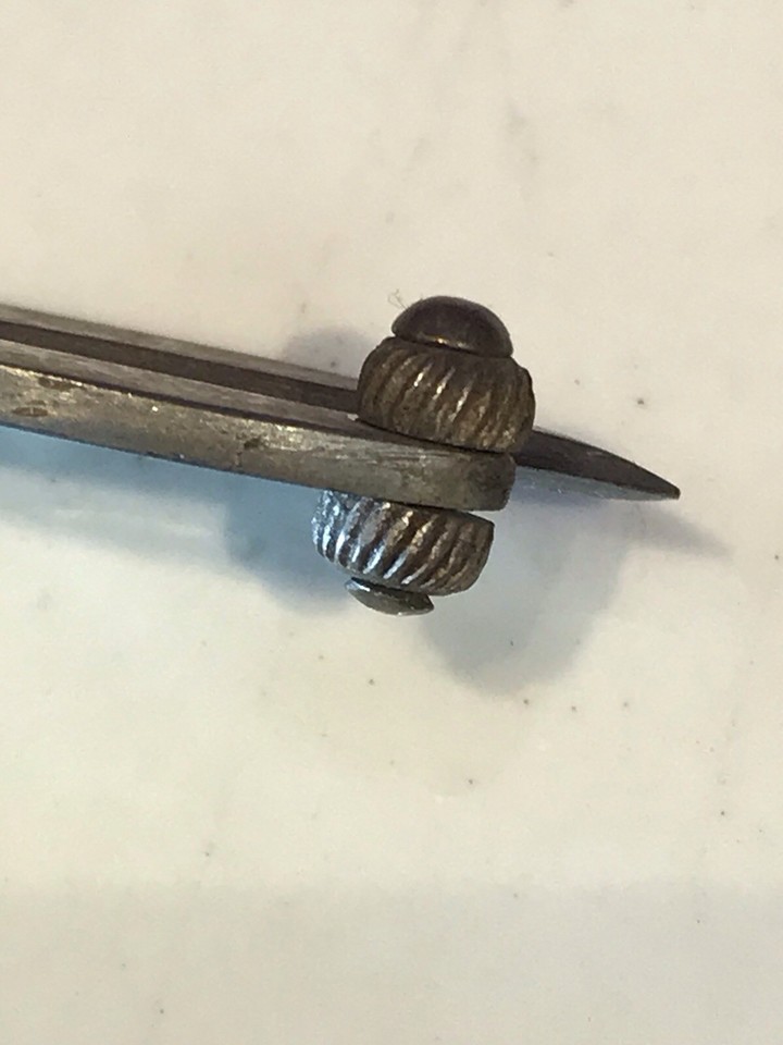 Vintage Open Cutter USA Patent Sep 22 1908 Stag Handle Sewing Tool | eBay