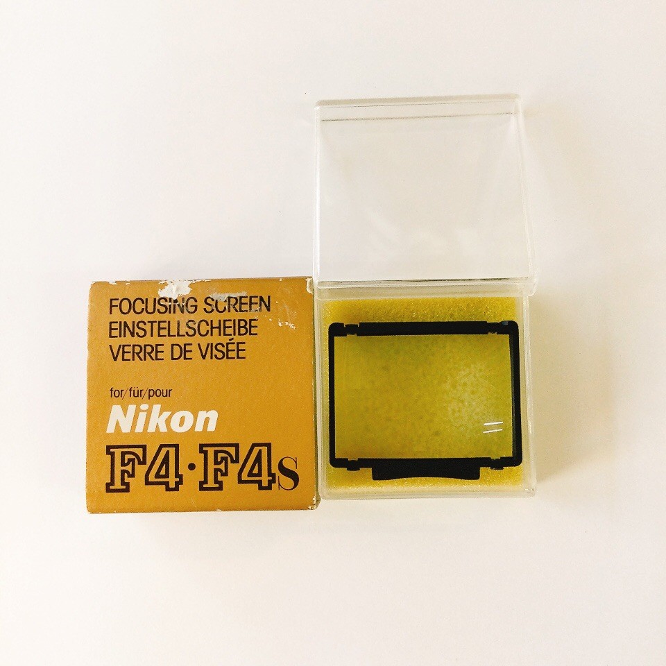 Nikon Focusing Screen for Nikon F4・ F4S Grid mat Type E + Japanese ...