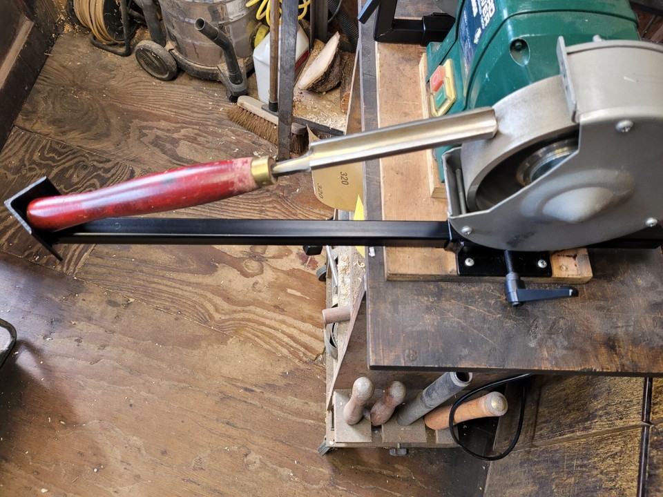 gouge chisel sharpening jig for woodturning,gouge+fingernail+ grinder ...