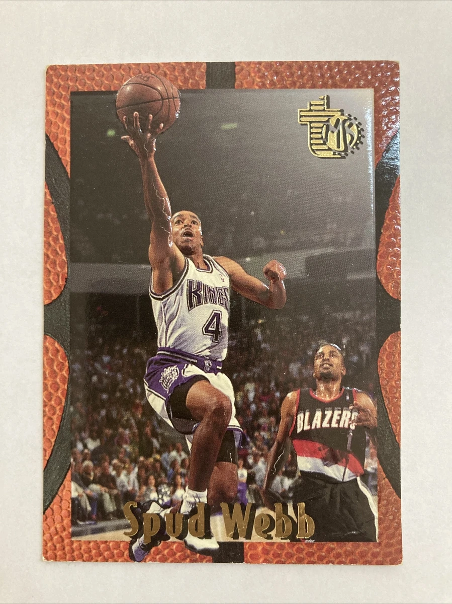 Spud Webb Basketball Card Sacramento