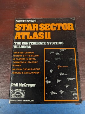 Star Sector Atlas 11 Space Opera FGU 7151 Fancy Games Unlimited | eBay