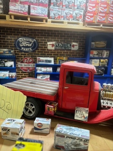 1/18 diecast diorama accessory garage parts boxes handmade lot 20 | eBay