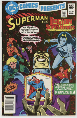 DC Comics Presents 43 1982 NM Superman Legion Super Heroes Brian ...