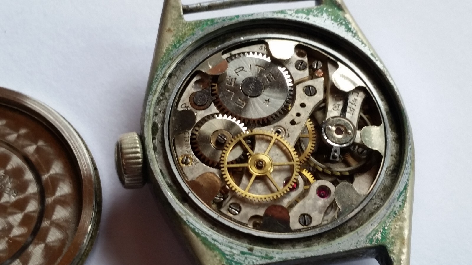 VINTAGE ROTARY 6/240 EVERITE MILITARY STAINEX CASE - SPARES REPAIR ...