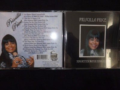 CD PRISCILLA PRICE / YOU BETTER WATCH YOURSELF / RARE / | eBay