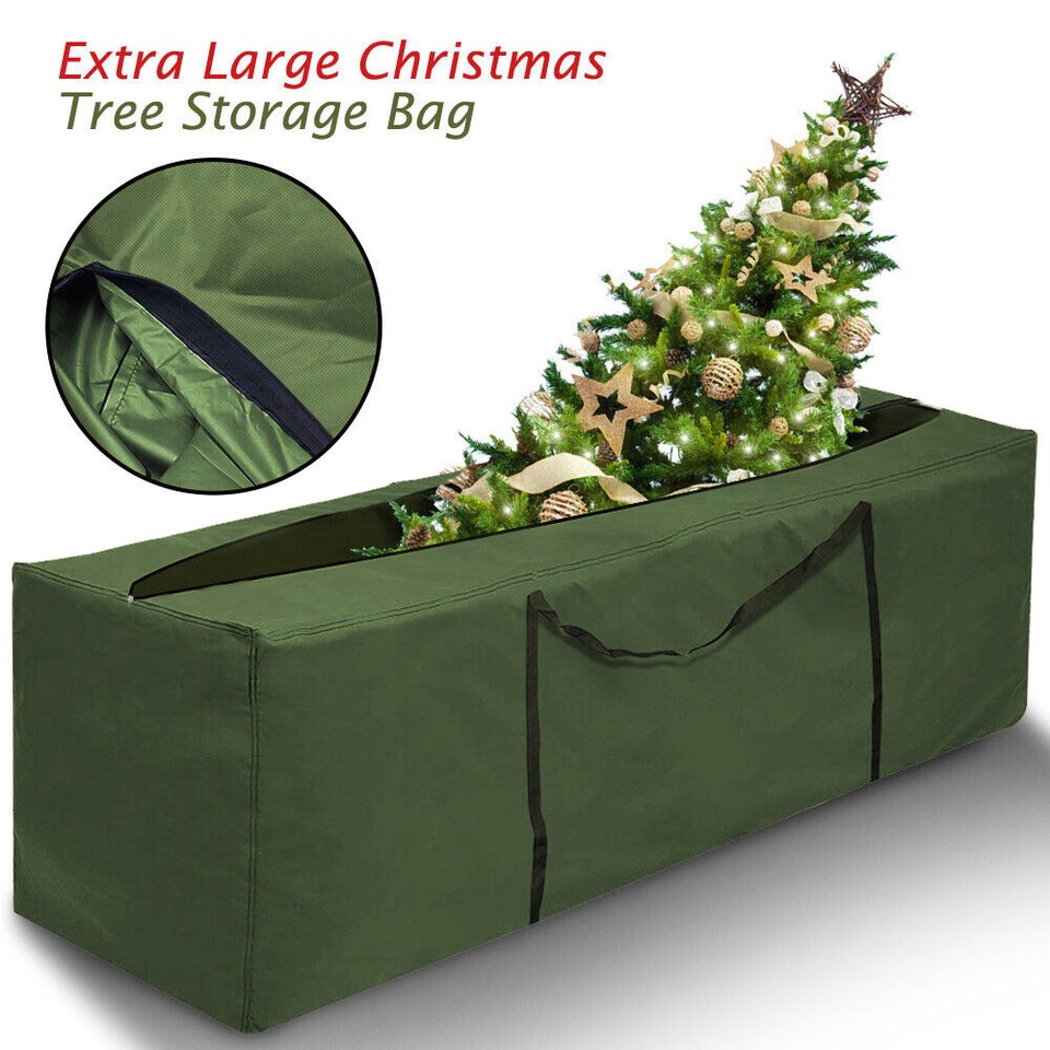 Large Heavy Duty Christmas Tree Storage Bag Box Container Artificial ...