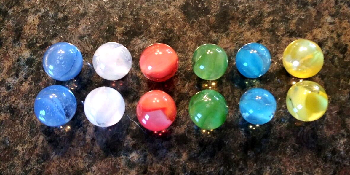 Lot of (12) NEW Marble King Marbles Cats Eye 5/8" | eBay