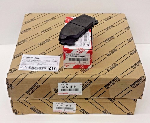 LEXUS FACTORY OEM FRONT BRAKE PAD AND ROTOR SET 2015-2019 NX200T ...