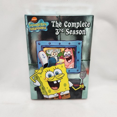 SpongeBob Squarepants: The Complete Third Season DVD Set Nickelodeon ...