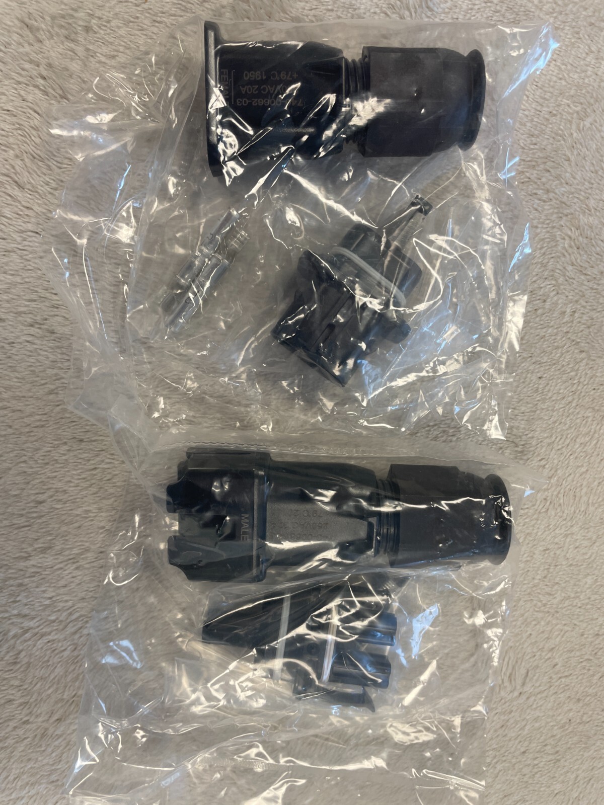 ENPHASE IQ INVERTER CABLE SPLICE KIT-BOTH (1)QTY Q-CONN-10M & (1)QTY Q ...