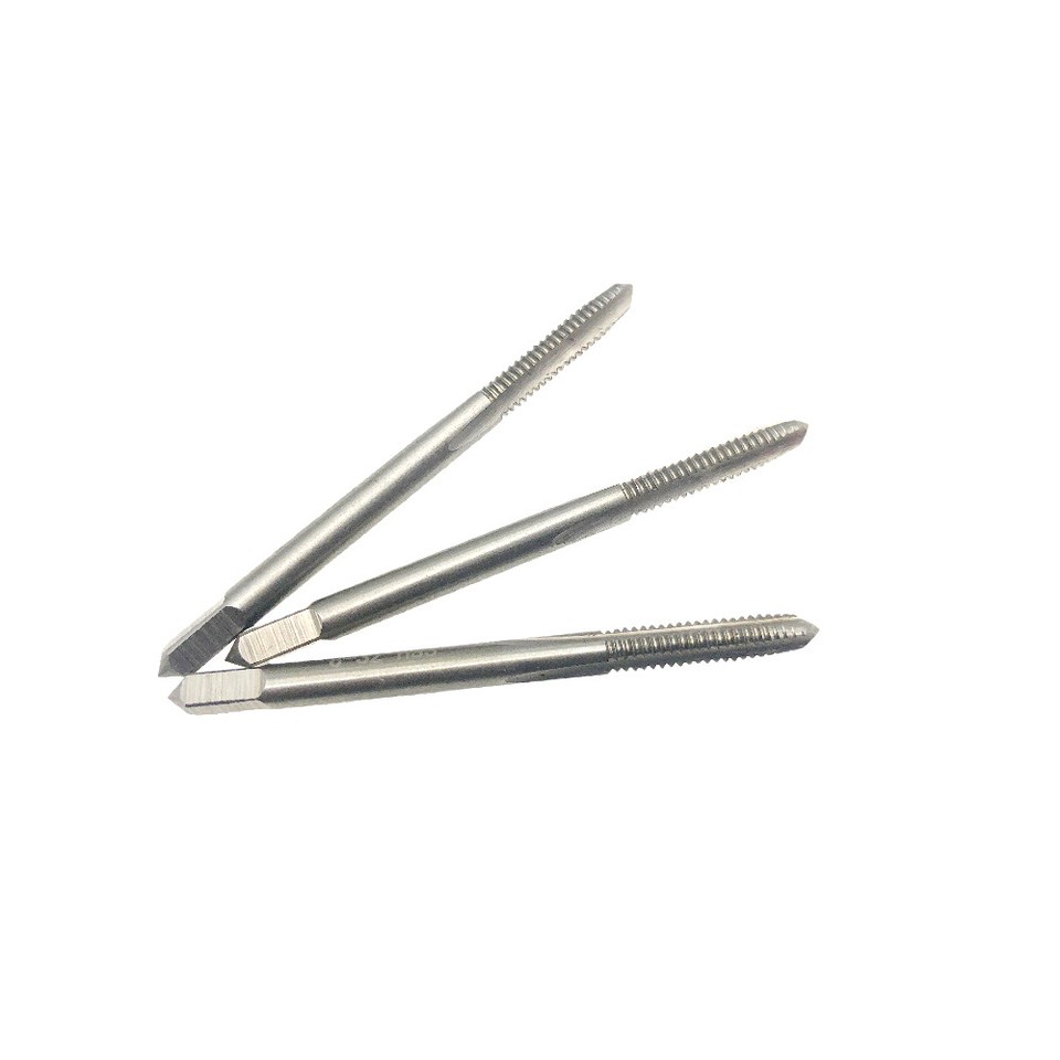 3pcs 8-32 Tap Set 8x32 Thread 3 Flutes RIght Hand 8 - 32 Thread Tap 8 x ...