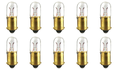 Box of 10 #755 Lamp Bulb Auto Bulbs Automotive, 6.3V, 0.945W, BA9s | eBay