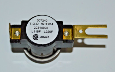 Emerson T-O-D Thermal Limit Switch 307240 22314302 75TF014 L-115F L ...