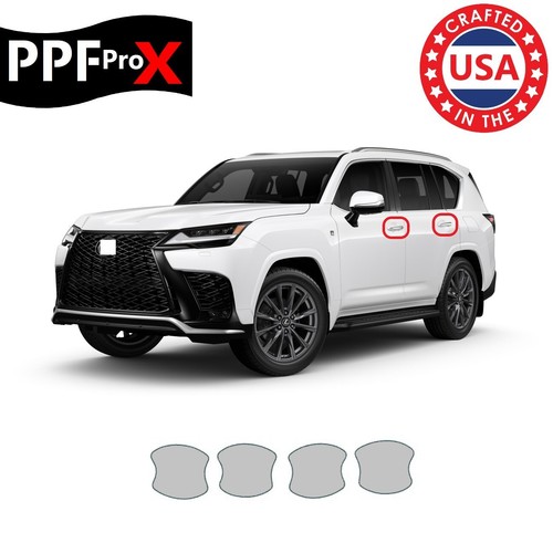 For Lexus LX 2022-2025 Door Handle Cup Paint Protection Film Precut PPF ...