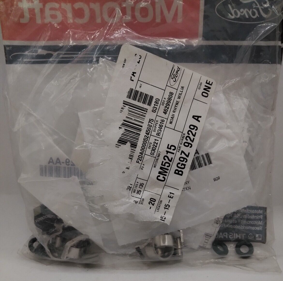 Ford BG9Z-9229-A Injector O Ring Seal Kit CM-5215 Factory Sealed | eBay