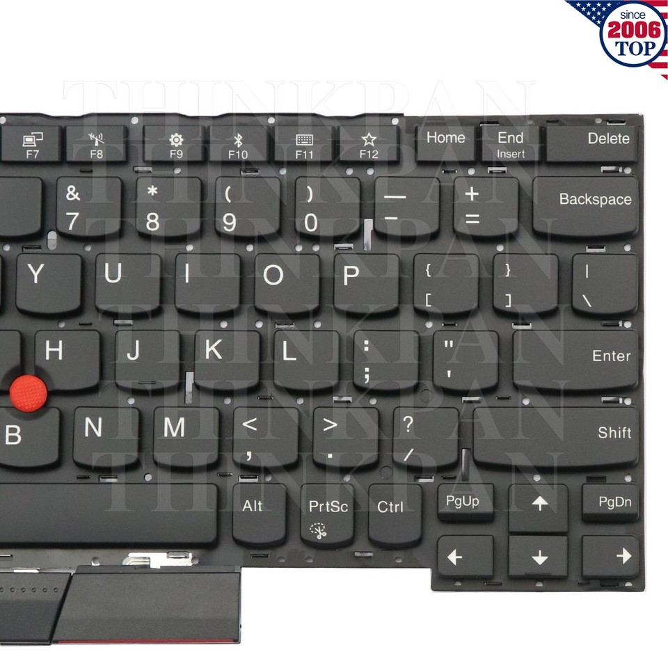 New US Backlit Keyboard for Lenovo Thinkpad X13 Yoga Gen1 / X390 Yoga ...