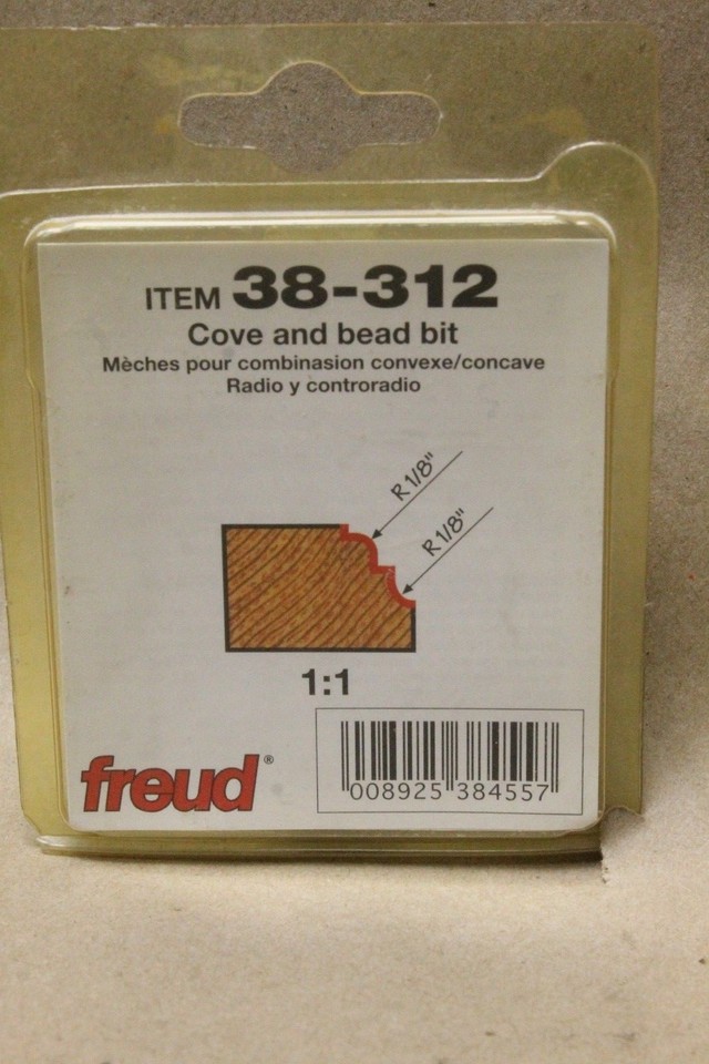Freud 38-312 1-5/32" Diameter Cove And Bead Router Bit | eBay
