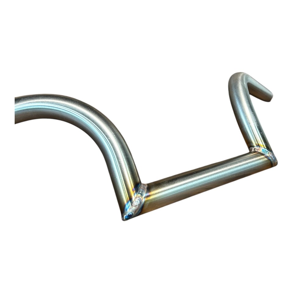 Stainless Handlebars 1” For Chopper Bobber Or Harley Hand built In The ...