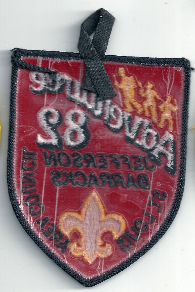 1982 BSA BOY SCOUT ADVENTUREE 82 JEFFERSON BARRACKS ST LOUIS AREA ...