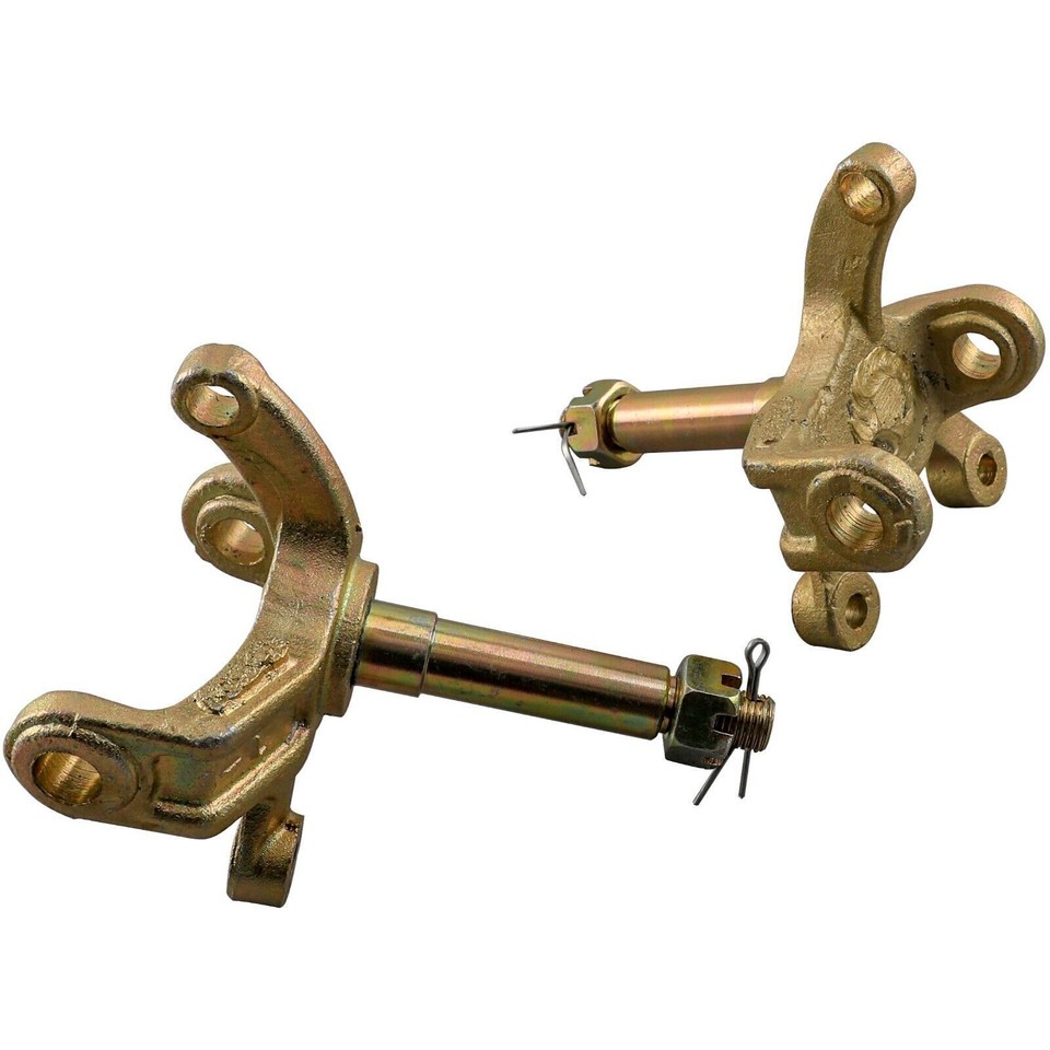 Go Kart Tie Rod Front Wheel Hubs Steering Knuckle for Quads ATV 70cc ...