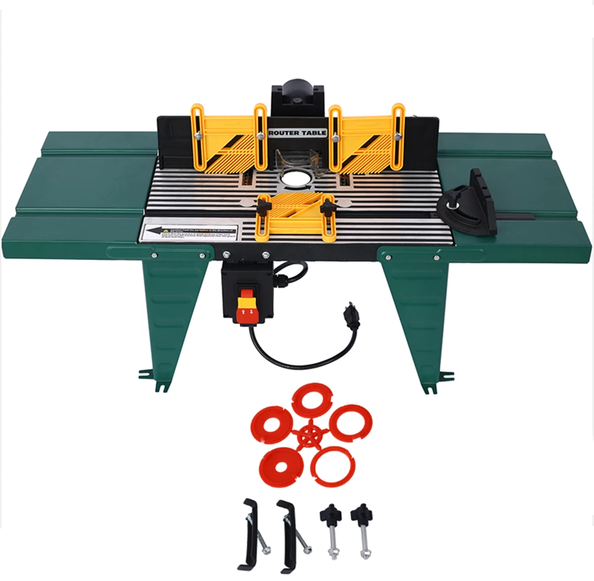 Electric Benchtop Router Table Wood Working Craftsman Tool Aluminium 6 ...