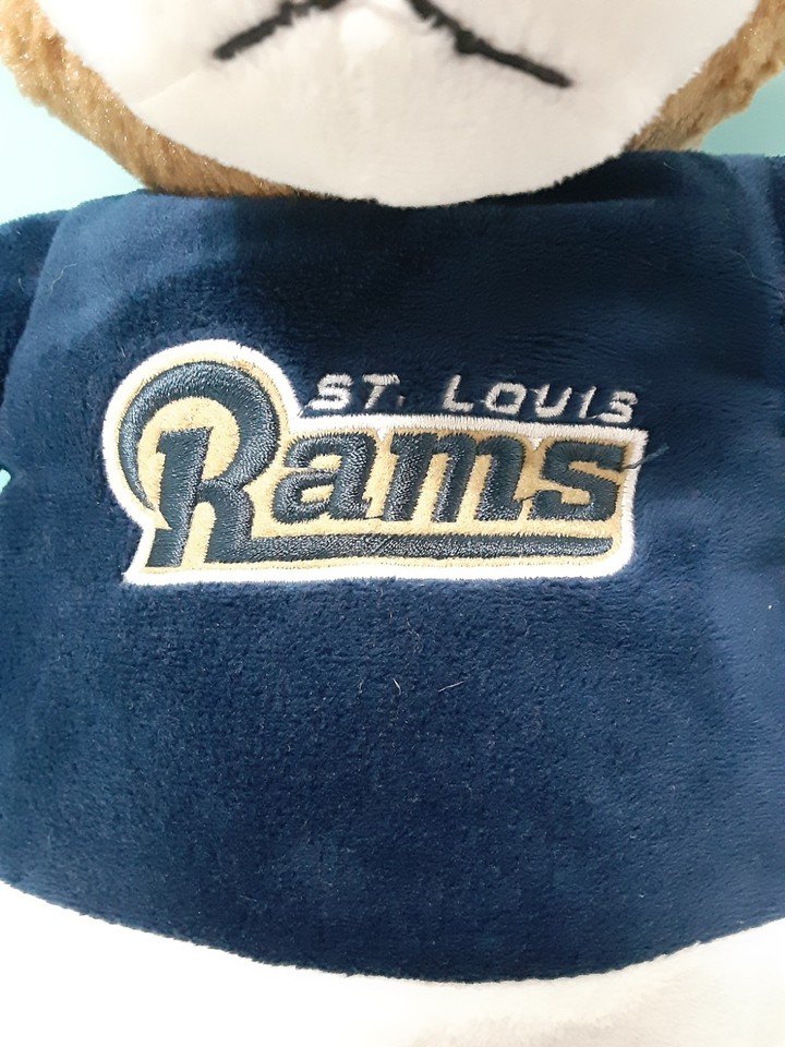 NFL St. Louis RAMS Reverse A Pals Plush TURNS Into FOOTBALL Stuffed ...