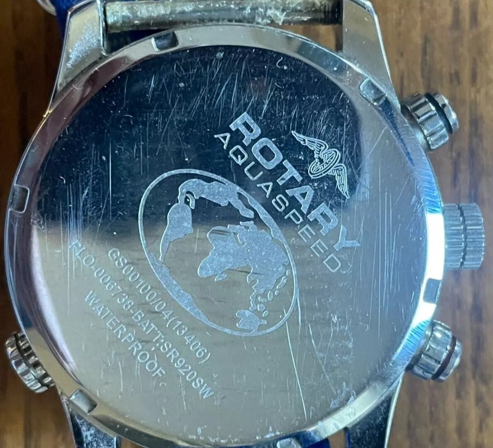 Stunning Vintage Rotary Aquaspeed Pilot Chronograph | eBay