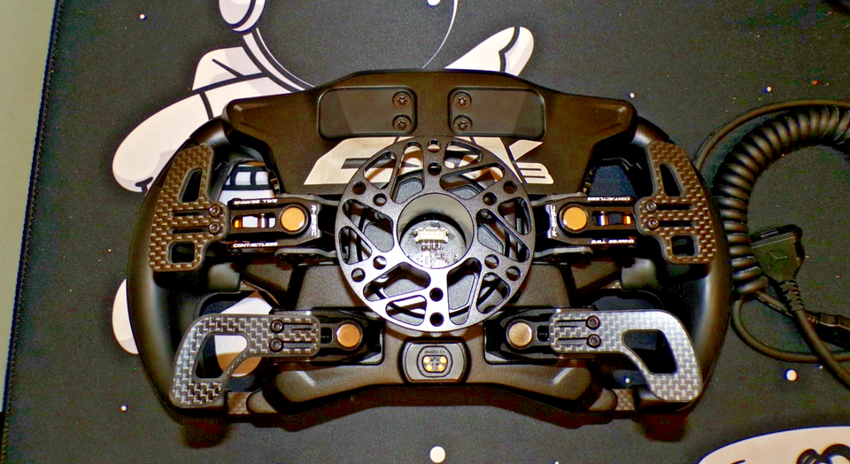 Cube Controls CSX-3 Sim Racing Steering Wheel 4 Paddle #904 | eBay