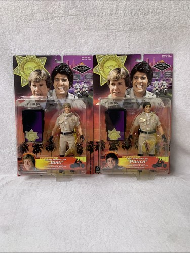 Vintage 1998 Chips John & Ponch Action Figure Limited Edition RARE ...
