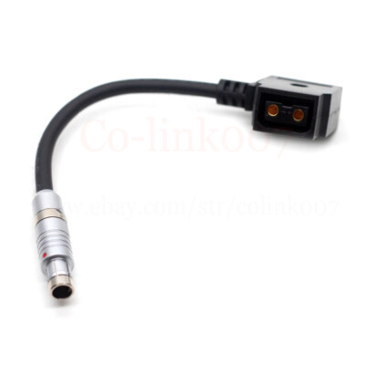 ARRI RS 3 pin Male to DTAP female power out cable 10cm to 50cm | eBay