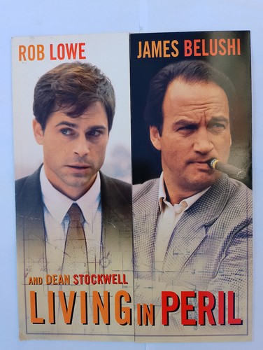 SYNOPSIS - LIVING IN PERIL - ROB LOWE - JAMES BELUSHI - JACK ERSGARD | eBay