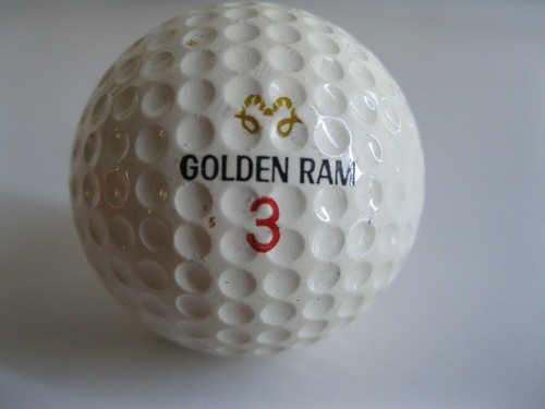 vintage Golden Ram golf ball | eBay