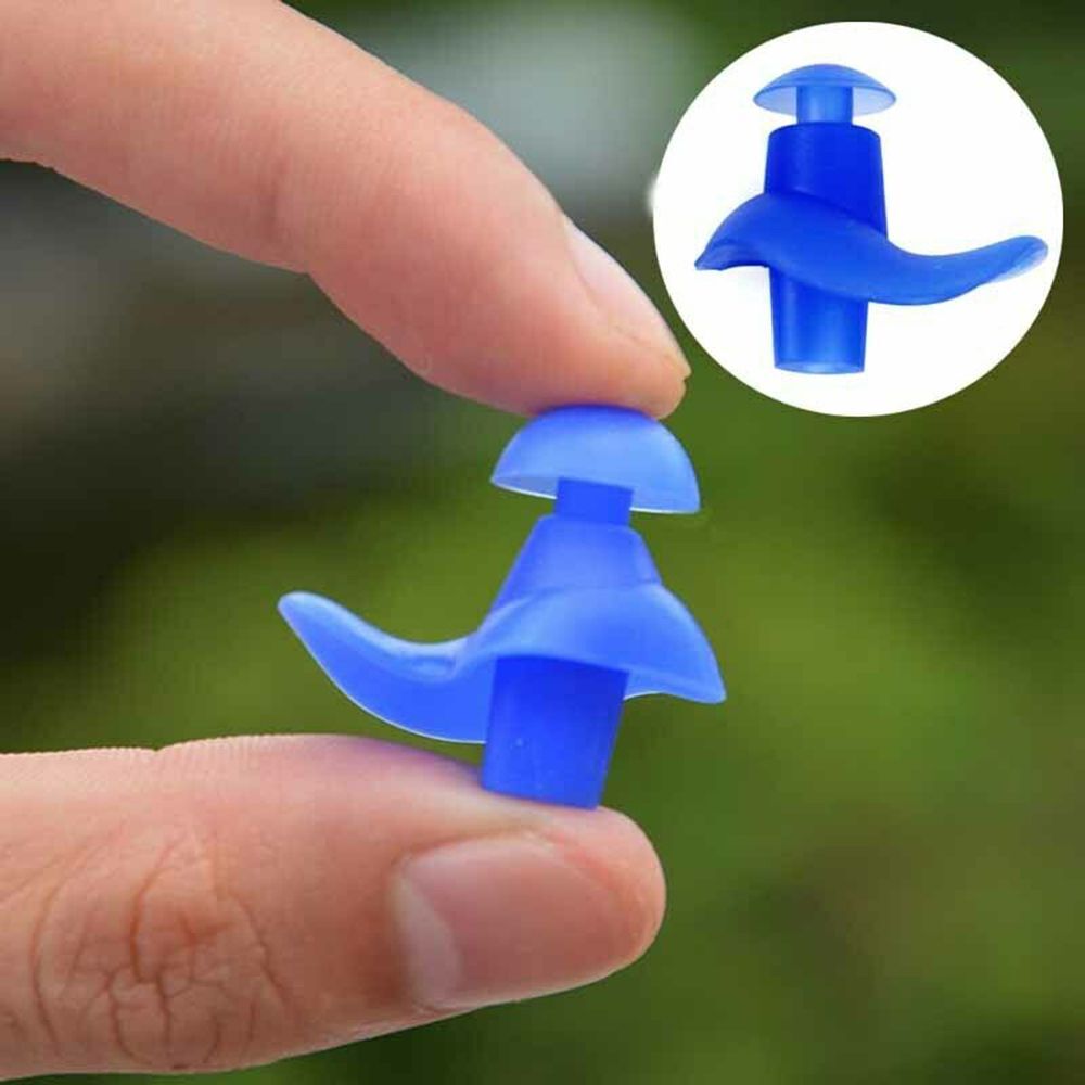 Blocks Spiral Waterproof Plug Swimming Ear Protection Diving Earplugs ...