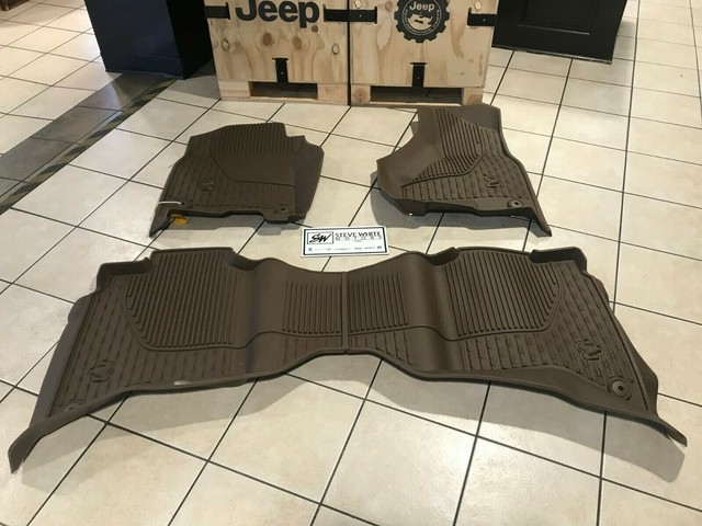 19-20 RAM Crew CAB W/bucket Seats All Weather Floor Slush Mats Mopar ...