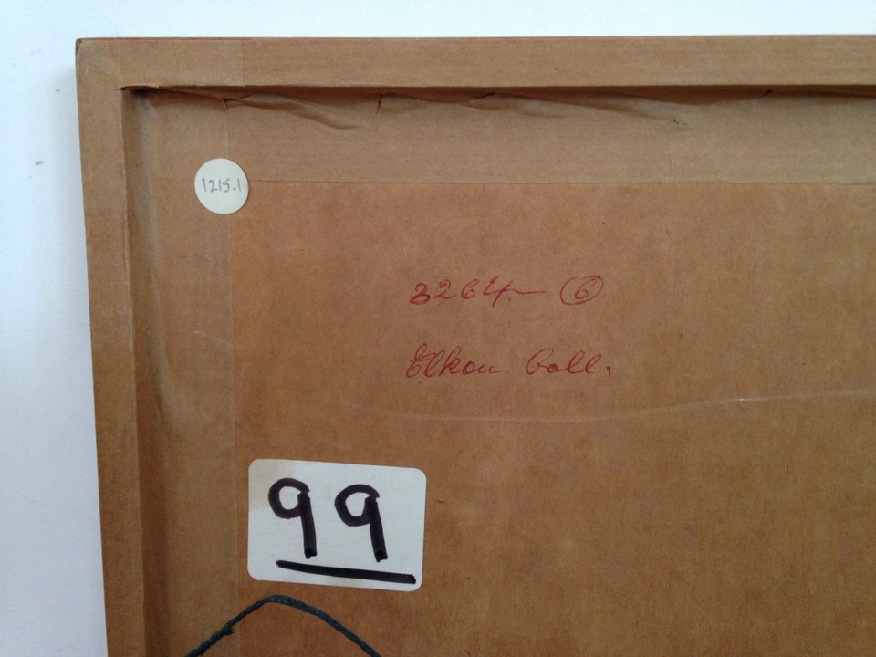 Norris Embry painting New York Robert Elkon Gallery Label American ...