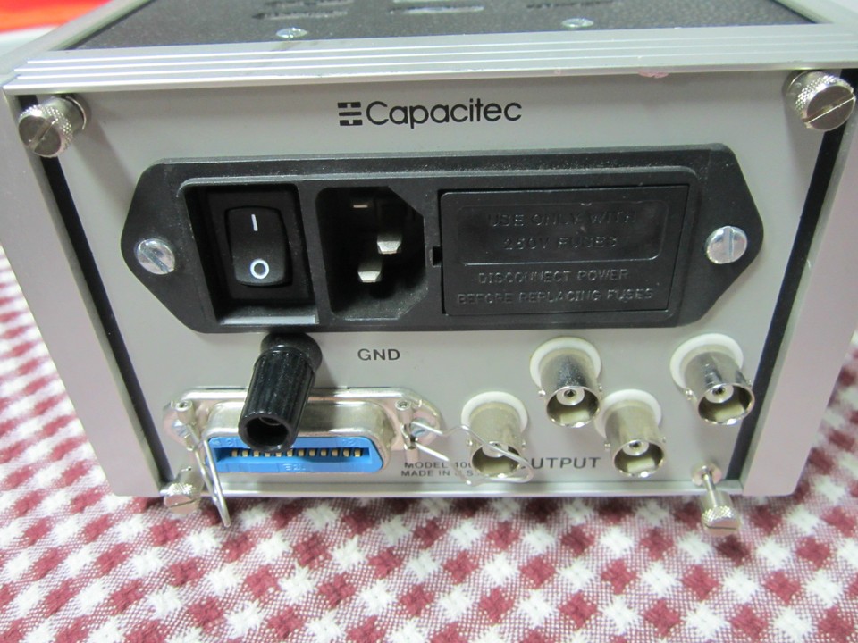 Capacitec 4100-sl capacitance amplifier for sensor displacement or ...