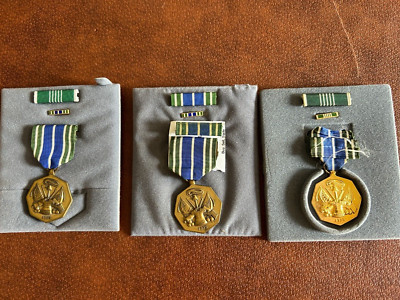 Lot of 3 Vintage Army Achievement Medals with Displays | eBay